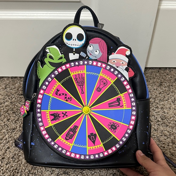 Loungefly | Bags | Loungefly Black And Blue Nightmare Before Christmas ...